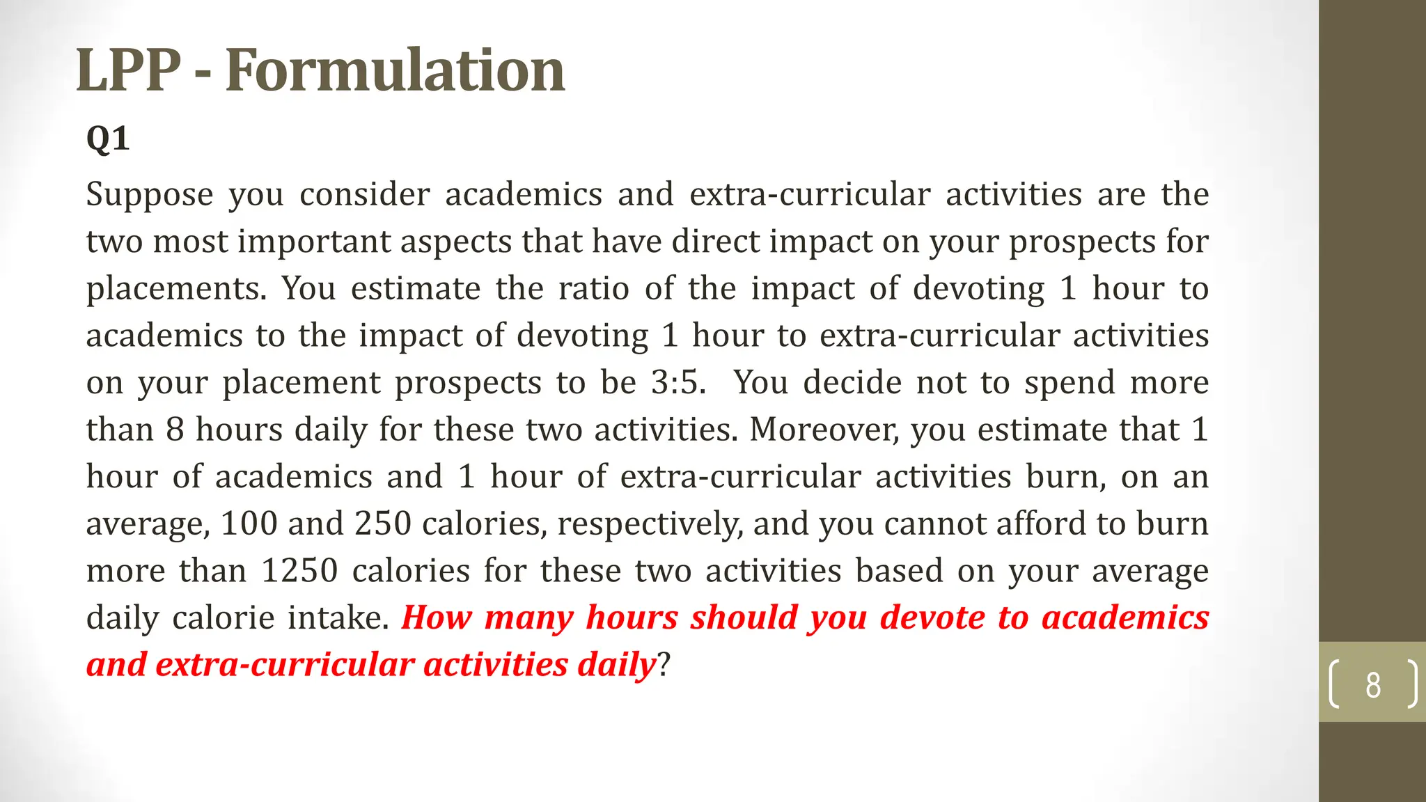 Operations Research- LPP formulation with examples | PPT