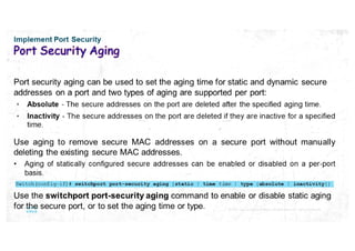 CCNA-2 SRWE Mod-11 Switch Security Configuration | PDF | Computer Networking | Computing