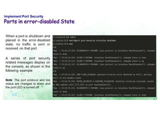 CCNA-2 SRWE Mod-11 Switch Security Configuration | PDF | Computer Networking | Computing