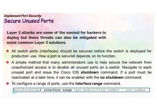 CCNA-2 SRWE Mod-11 Switch Security Configuration | PDF | Computer Networking | Computing