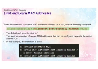 CCNA-2 SRWE Mod-11 Switch Security Configuration | PDF | Computer Networking | Computing