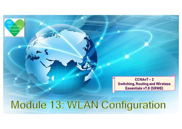 CCNA-2 SRWE Mod-13 WLAN Configuration | PDF