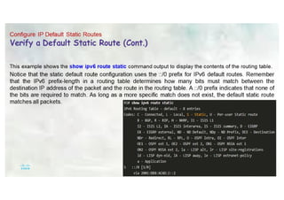 CCNA-2 SRWE Mod-15 Static IP Routing | PDF