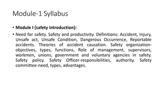 industrial safety | PPTX