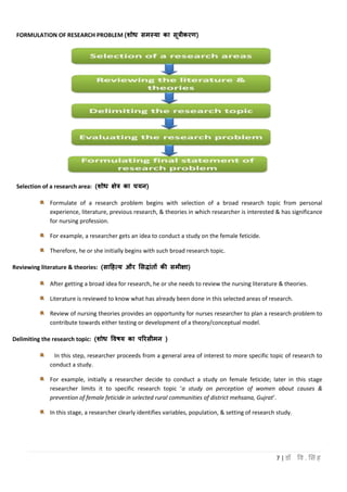Research problem and its identification,source,statement | PDF