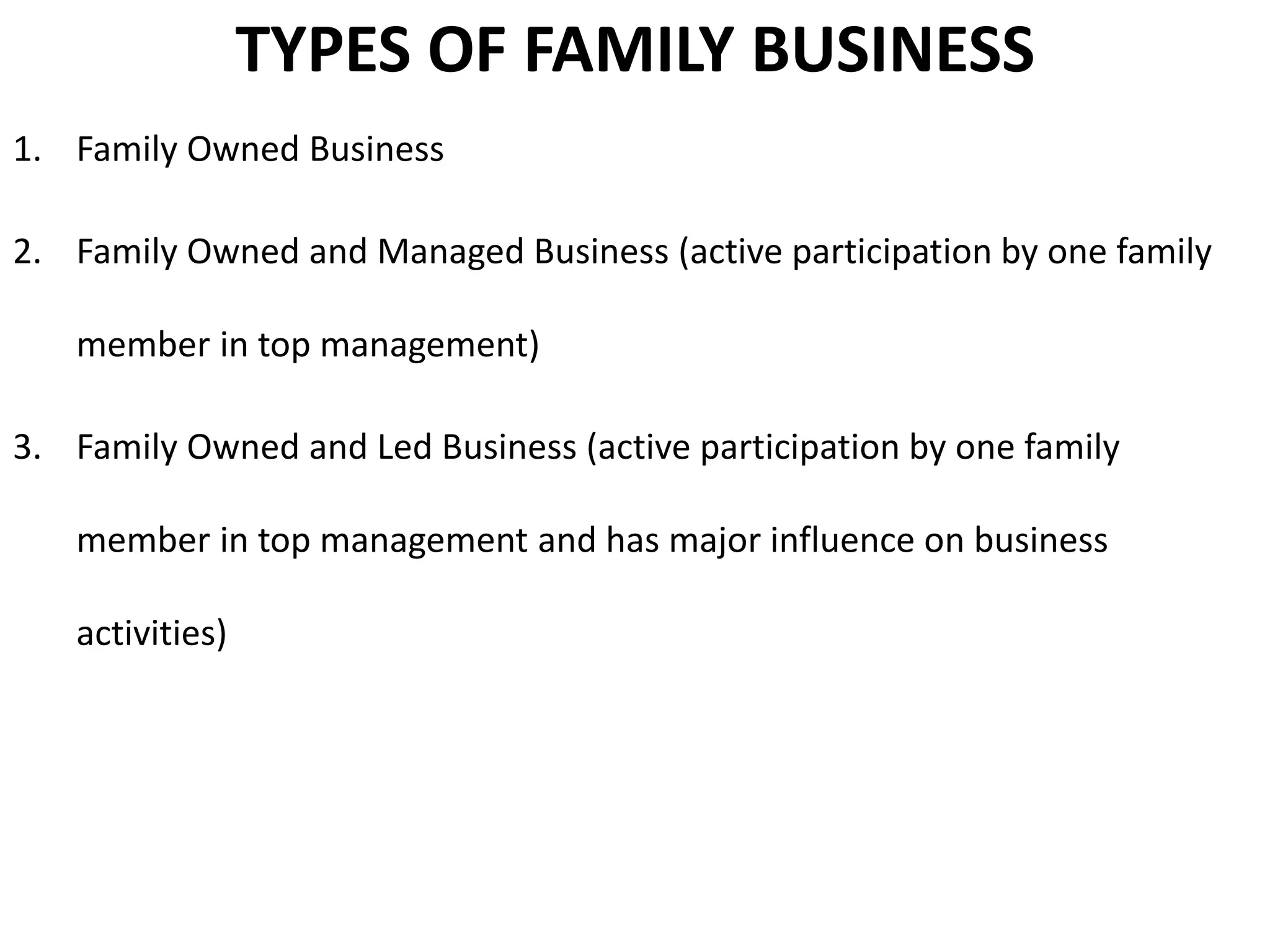 Family Business - Entrepreneurship Development | PPTX