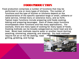 FOOD & BEVERAGE MANAGEMENT | PPT