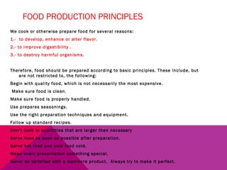 FOOD & BEVERAGE MANAGEMENT | PPT