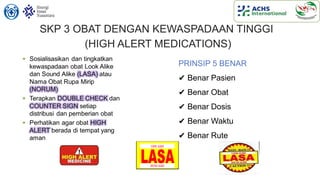 MOD - SKP - SASARAN KESELAMATAN PASIEN RUMAH SAKIT | PPTX