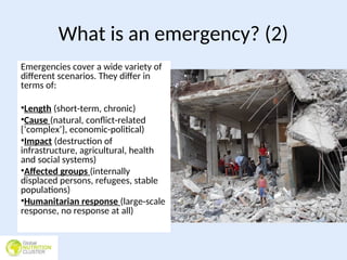 introduction to nutrition in emergencies | PPT
