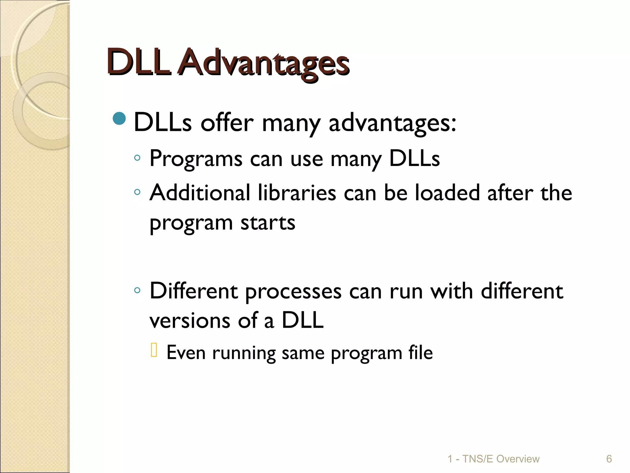 Mod01 tns e overview | PPT