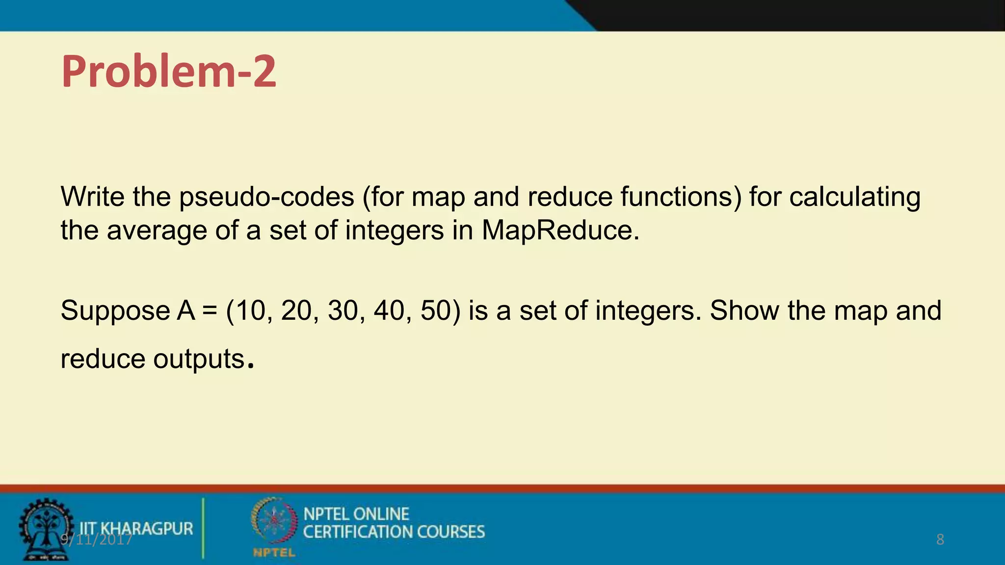 Mod05lec23(map reduce tutorial) | PDF