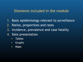 Epidemiology of disease surveillance IDSP | PPT