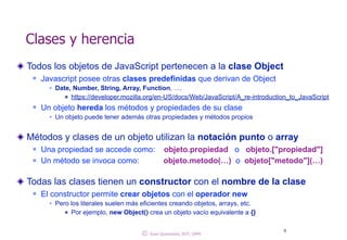 Javascript Módulo 7 - PROFUNDIZACIÓN EN ARRAYS, OBJETOS, PROPIEDADES ...