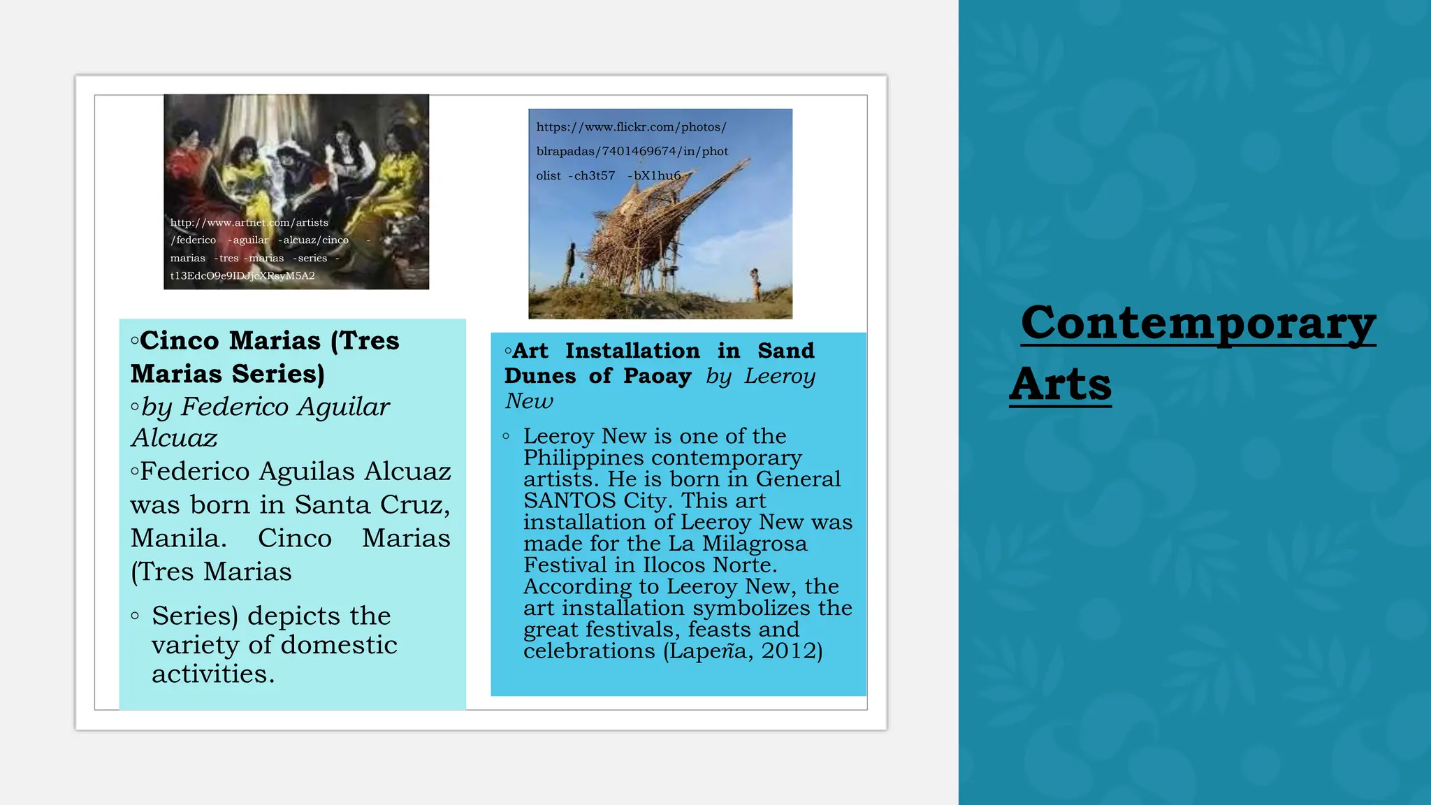 contemporary arts from the region module 1 | PPTX