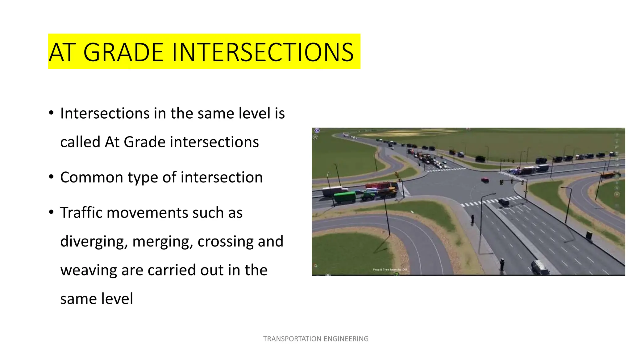 MOD1- AT GRADE INTERSECTIONS.ujjjjjjjpptx | PPT