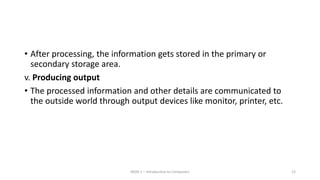 Gs 102 Computer Literacy Mod 1 Introduction To Computers Pptx