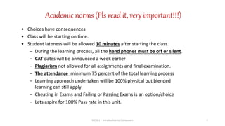 Gs 102 Computer Literacy Mod 1 Introduction To Computers Pptx