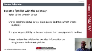 Mod 1 introduction to prm 380 | PPSX
