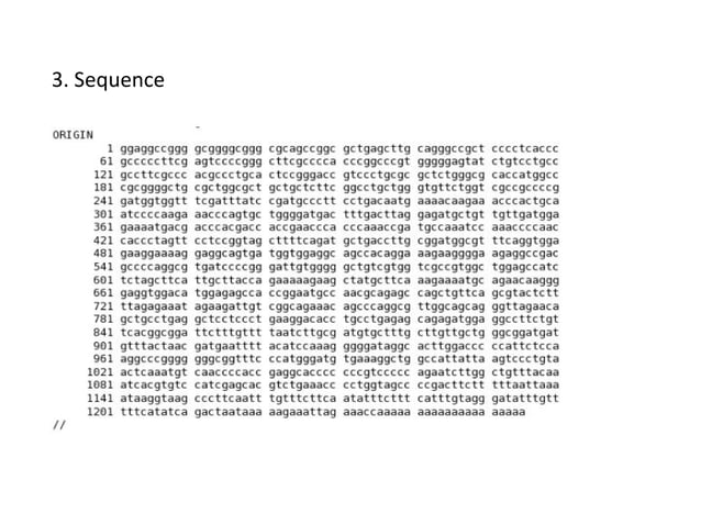 BITS: Basics of sequence databases | PDF | Databases | Computer Software and Applications