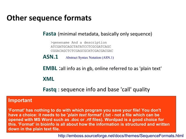 BITS: Basics of sequence databases | PDF | Databases | Computer Software and Applications