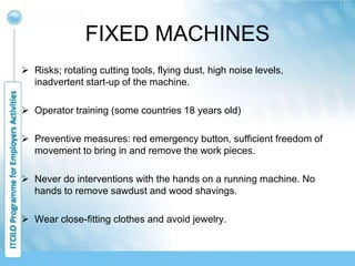 Work Equipment,Machinery and Tools Safety | PPTX