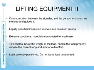 Hoist,Lift and Bear Safety | PPTX