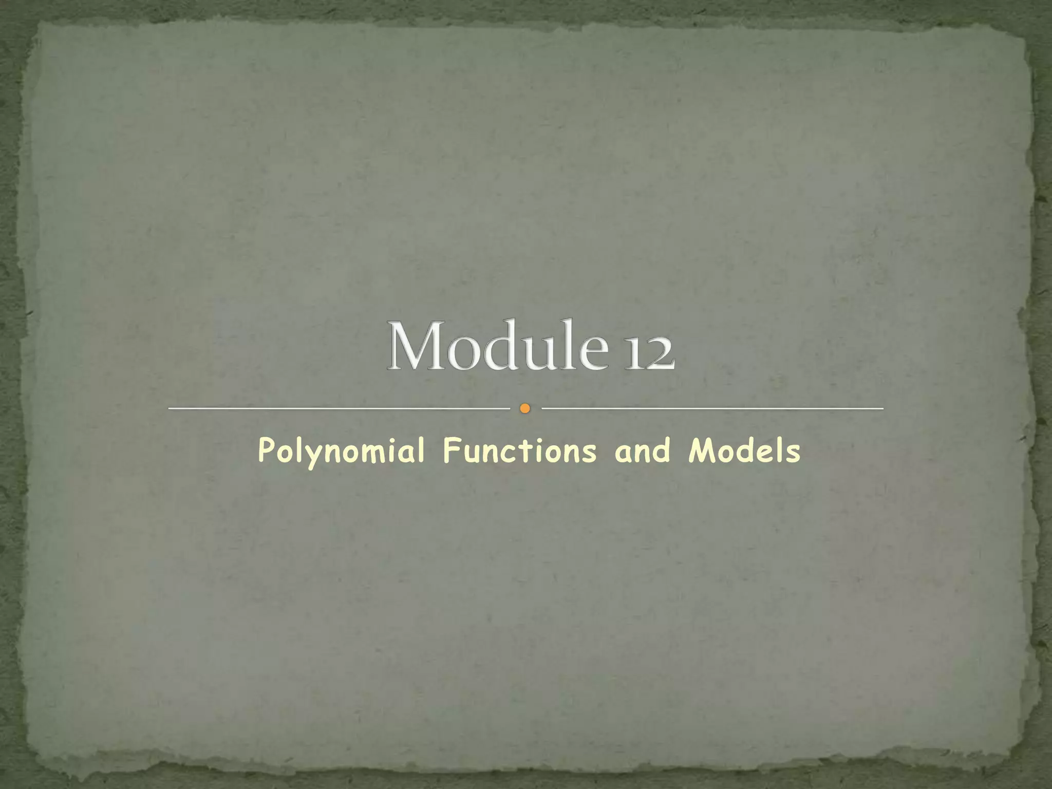 Intro to Polynomials | PPTX | Computing | Technology & Computing
