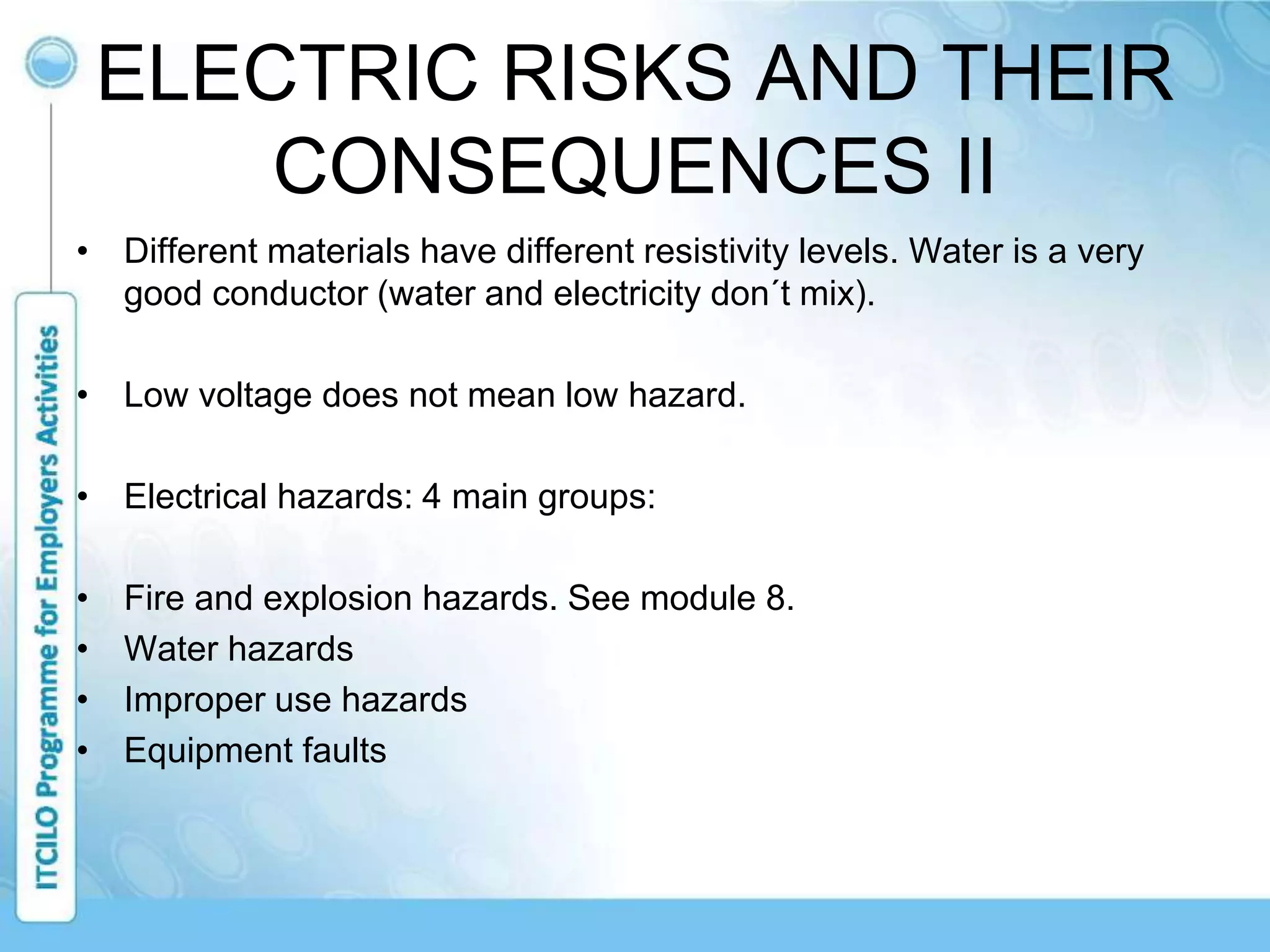 Electrical Safety | PPTX | Injuries | Diseases and Conditions