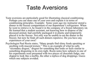 Mod 17 Classical Conditioning | PPT
