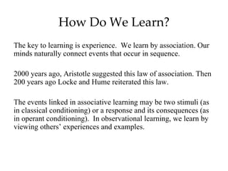 Mod 17 Classical Conditioning | PPT