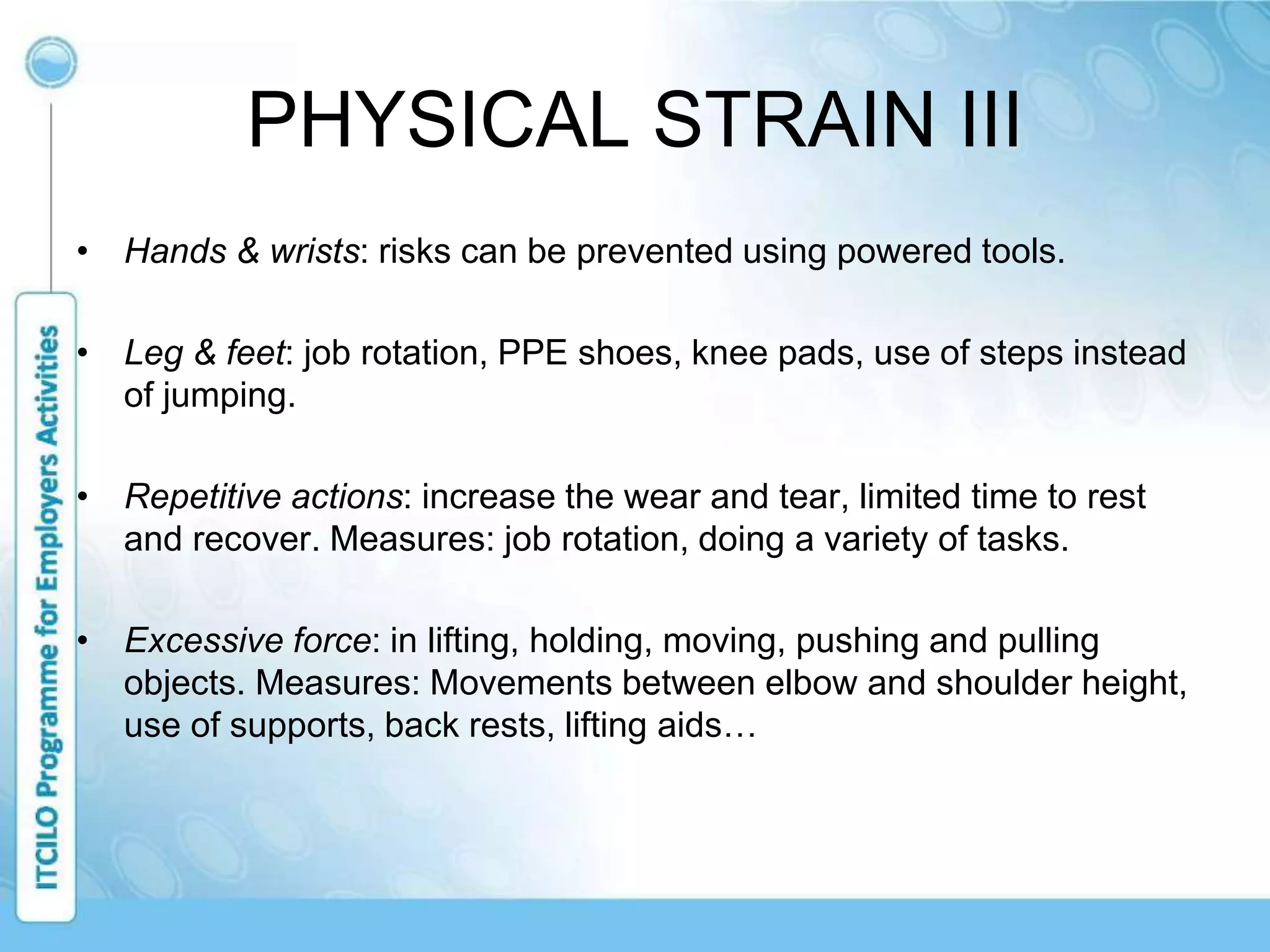 Ergonomics Practice | PPTX