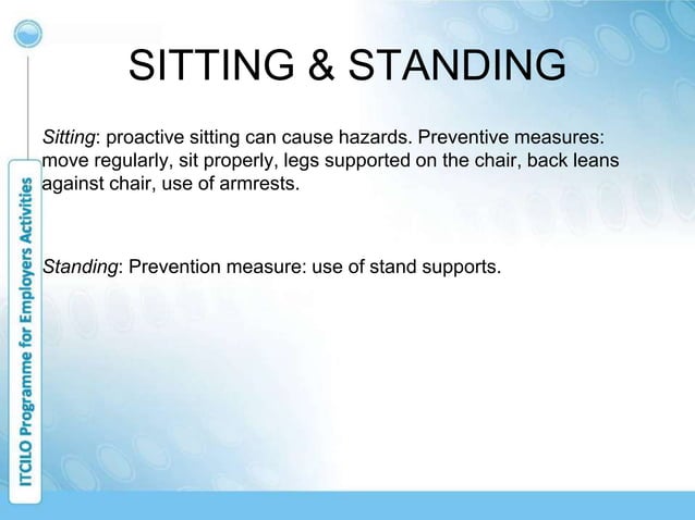 Ergonomics Practice | PPTX