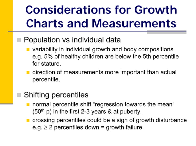 Module 1: Pediatric Growth Assessment Part 1: The Principles | PPT