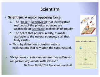 Obstacles and Opposing Forces to Christianity | PPT