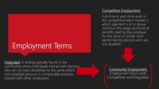 Part 1: Why is Employment so Important? | PPTX