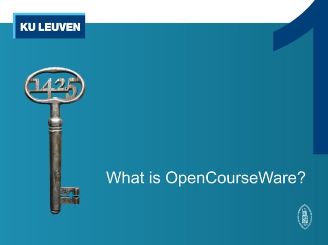 Module 1: What is OpenCourseWare? | PDF