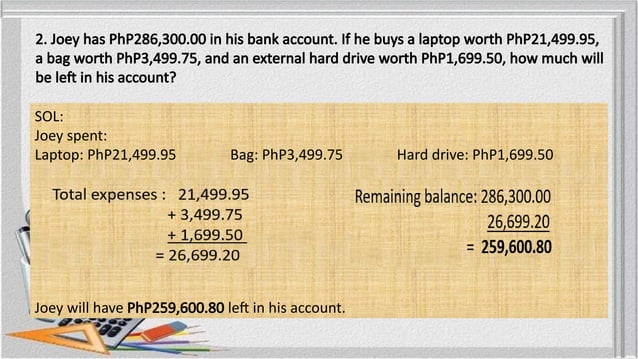 BUSINESS MATH Q1 MODULE 1 Expressing Fractions to Decimals and Percent ...