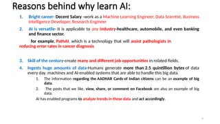 Artificial Intelligence Lab programs 1. Write a Program to Implement | PPT