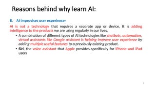 Artificial Intelligence Lab programs 1. Write a Program to Implement | PPT