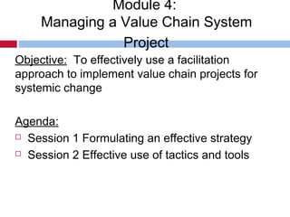 USAID Module 1: Understanding Value Chains Presentation | PPT