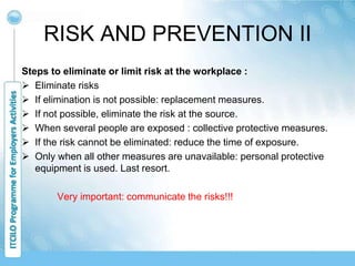Risk and Prevention | PPTX | Business | Business and Finance