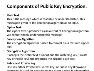 Module 2 of cryptography old scheme VTU ppt | PPTX