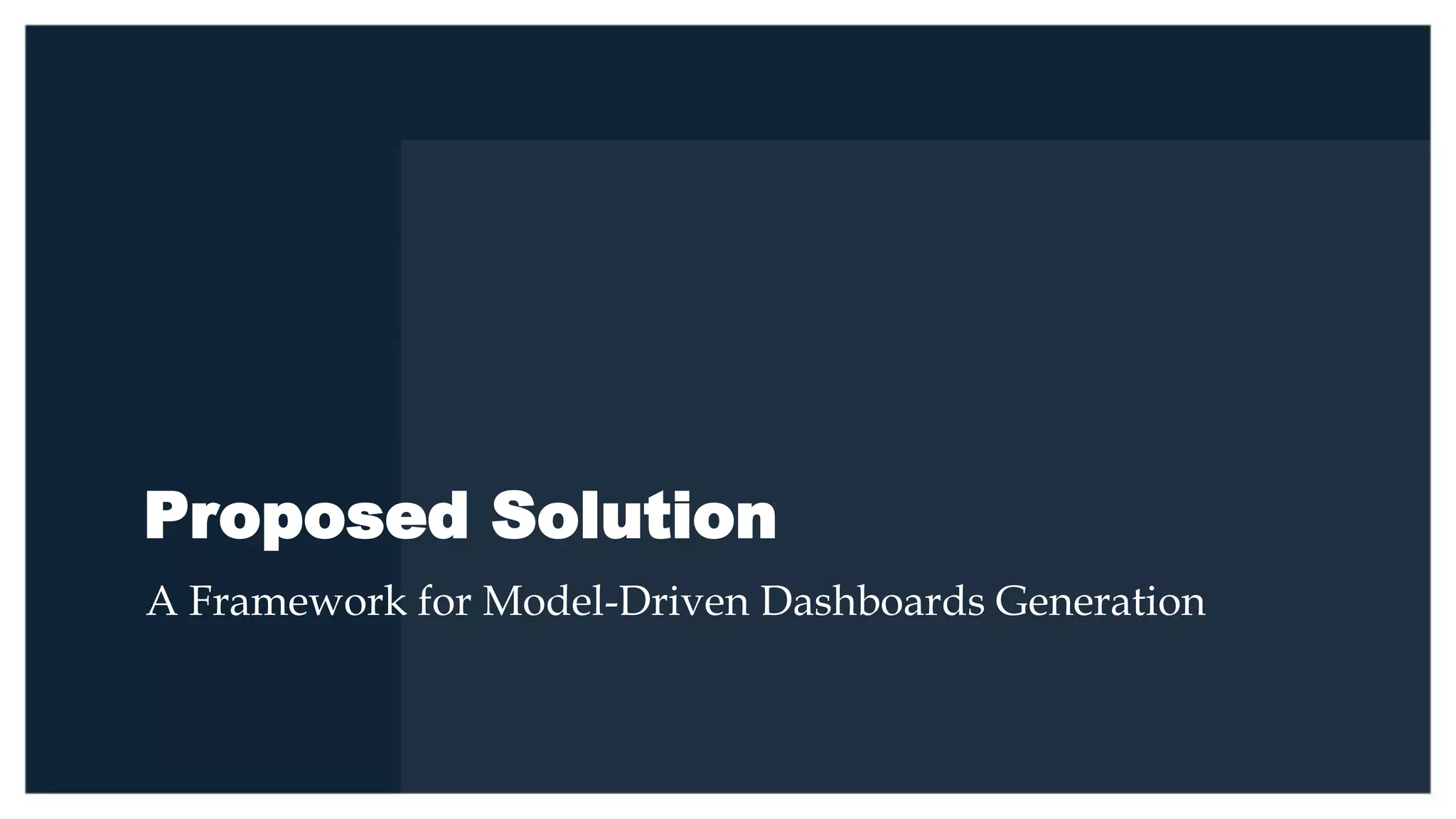 EICS 2022 - Mod2Dash: A Framework for Model-Driven Dashboards Generation | PPT