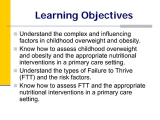 Module 2: Growth Assessment Part 2: Ends of the Spectrum | PDF