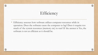 Attributes of 'well - engineered' software product | PPT
