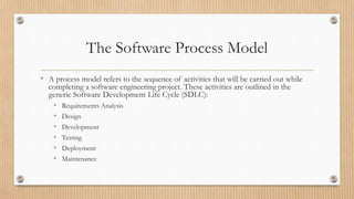 Software Process Model (System Development Life Cycle) | PPT