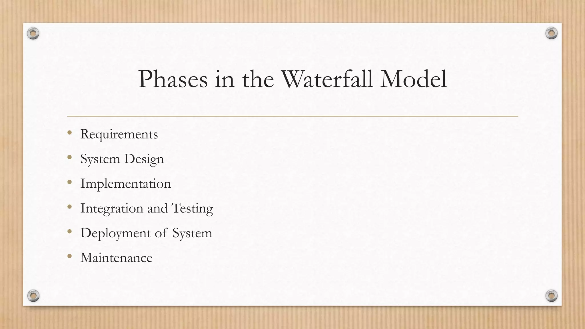 Software Process Models | PPT