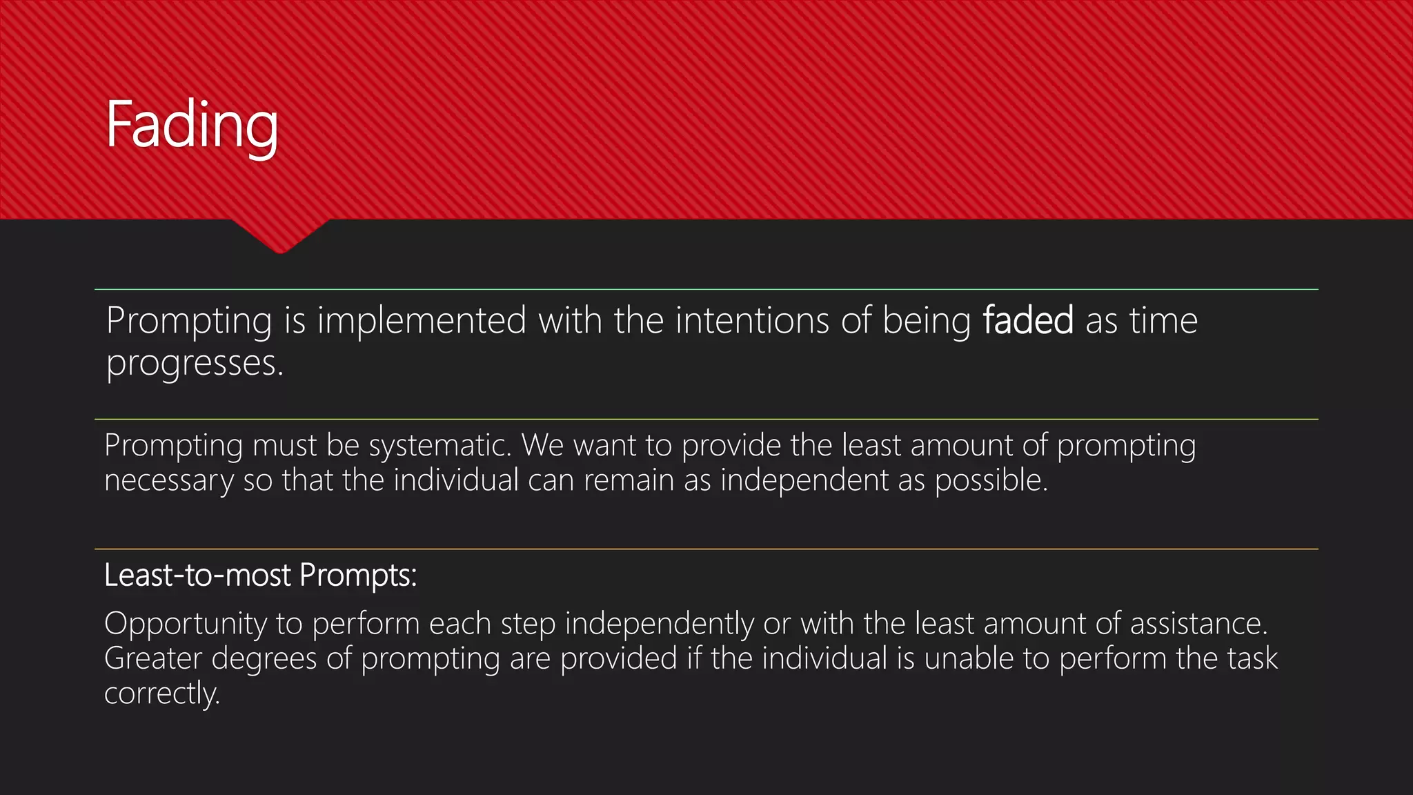 Part 2: Fading: What is it? | PPTX