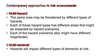 Disaster Risk Assessment | PPTX